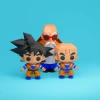Son Goku 3D Digital Template PDF | DIY Papercraft | Dragon Ball ...