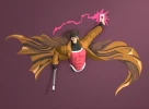 Gambit, X-men Papercraft, PDF Template, DIY 3d Model, FanArt, Paper ...