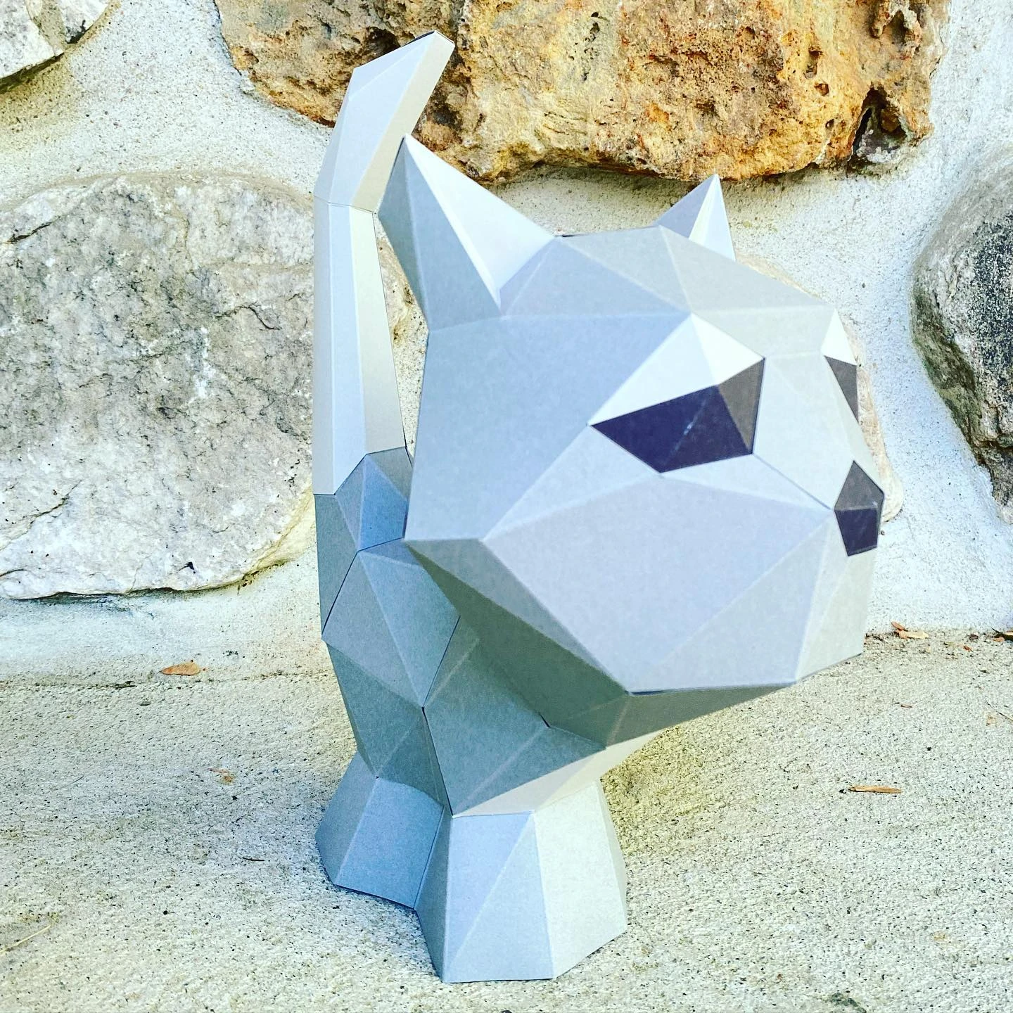 Baby Cat Unicorn papercraft. You get a PDF digital file templates and ...