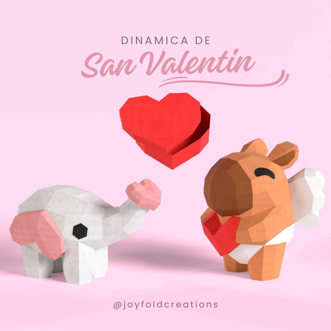 JoyFold Doll Capyabra Cupid Papercraft/Template PDF DXF SVG/Low Poly ...