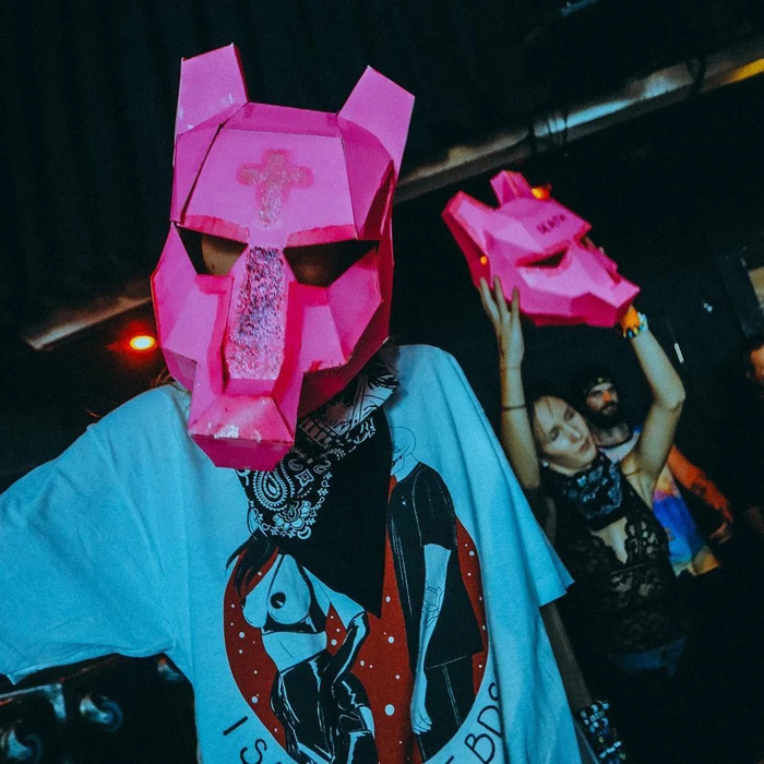 DIY Black Tiger Sex Machine "BTSM" Replica Paper Mask