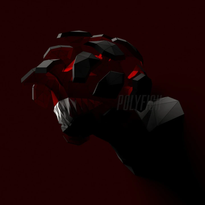 Death Angel, A Quiet Place PDF Template, Low Poly, Paper Sculpture, DIY ...