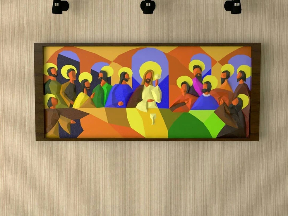 The Last Supper, Ultima Cena *Plantilla Papercraft PDF - PDF Papercraft ...