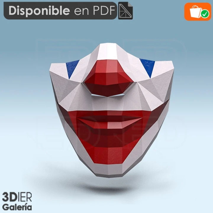 The Joker PDF Papercraft Templates, Paper Art and Craft for Home Decor ...