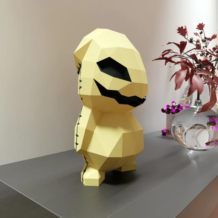 Papercraft Oogie Boogie chibi, The Nightmare Before Christmas, Format ...