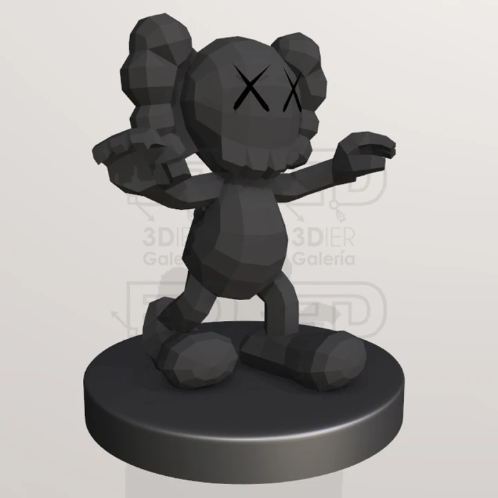 Kaws Final Days PDF Papercraft Templates, Paper Art and Craft for Home ...