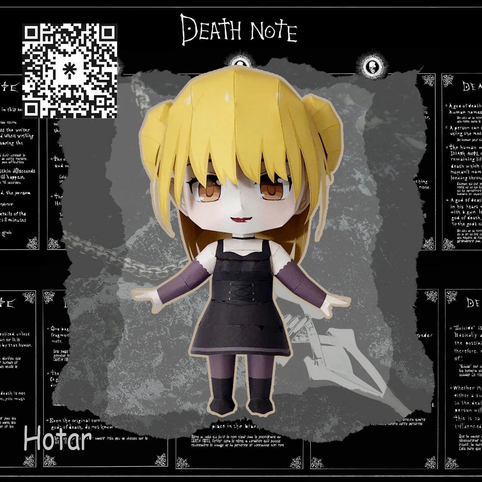 [Death Note] Misa Amane Chibi Papercraft