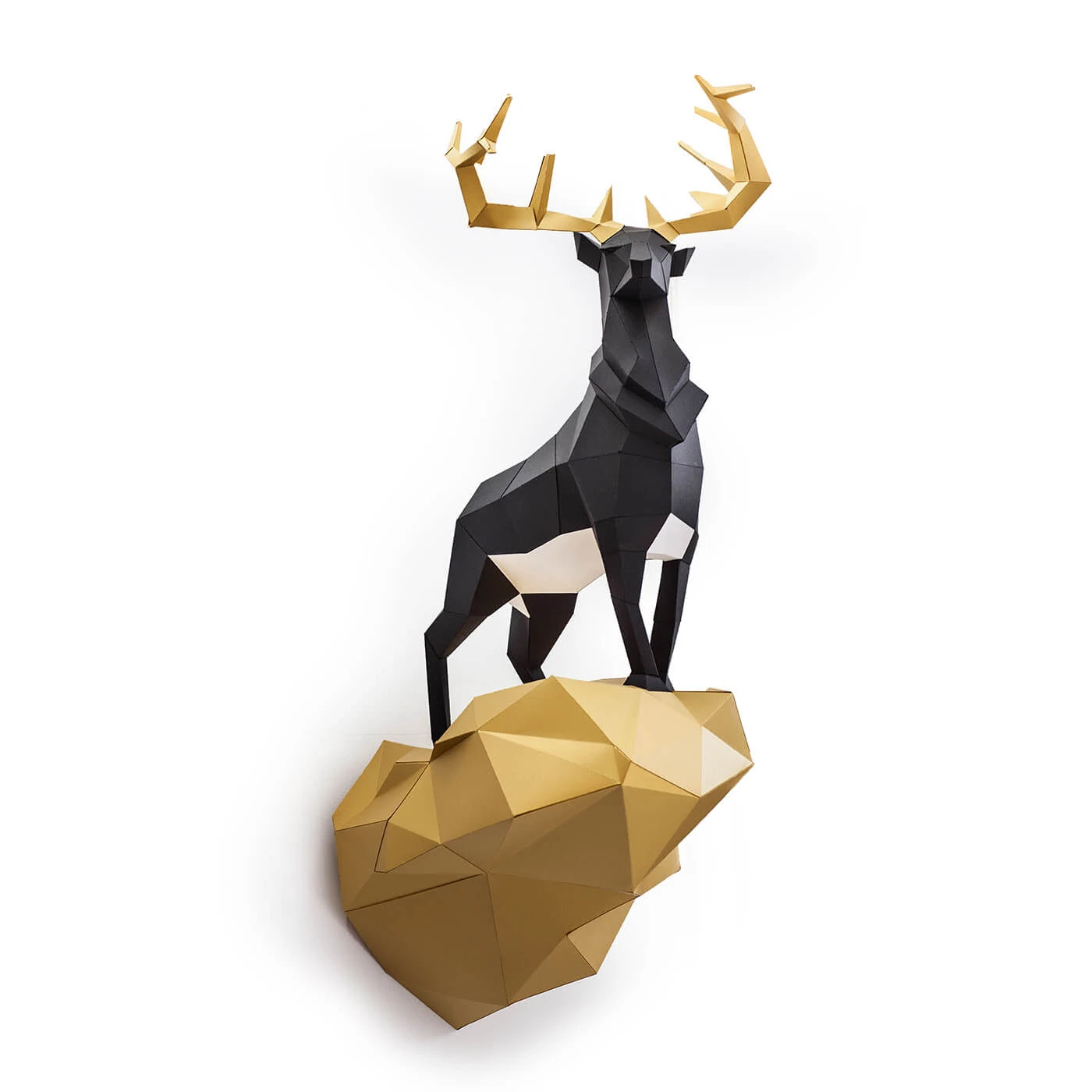 Royal Deer Papercraft, PAPERCRAFT KIT, Deer paper model, Deer DIY ...