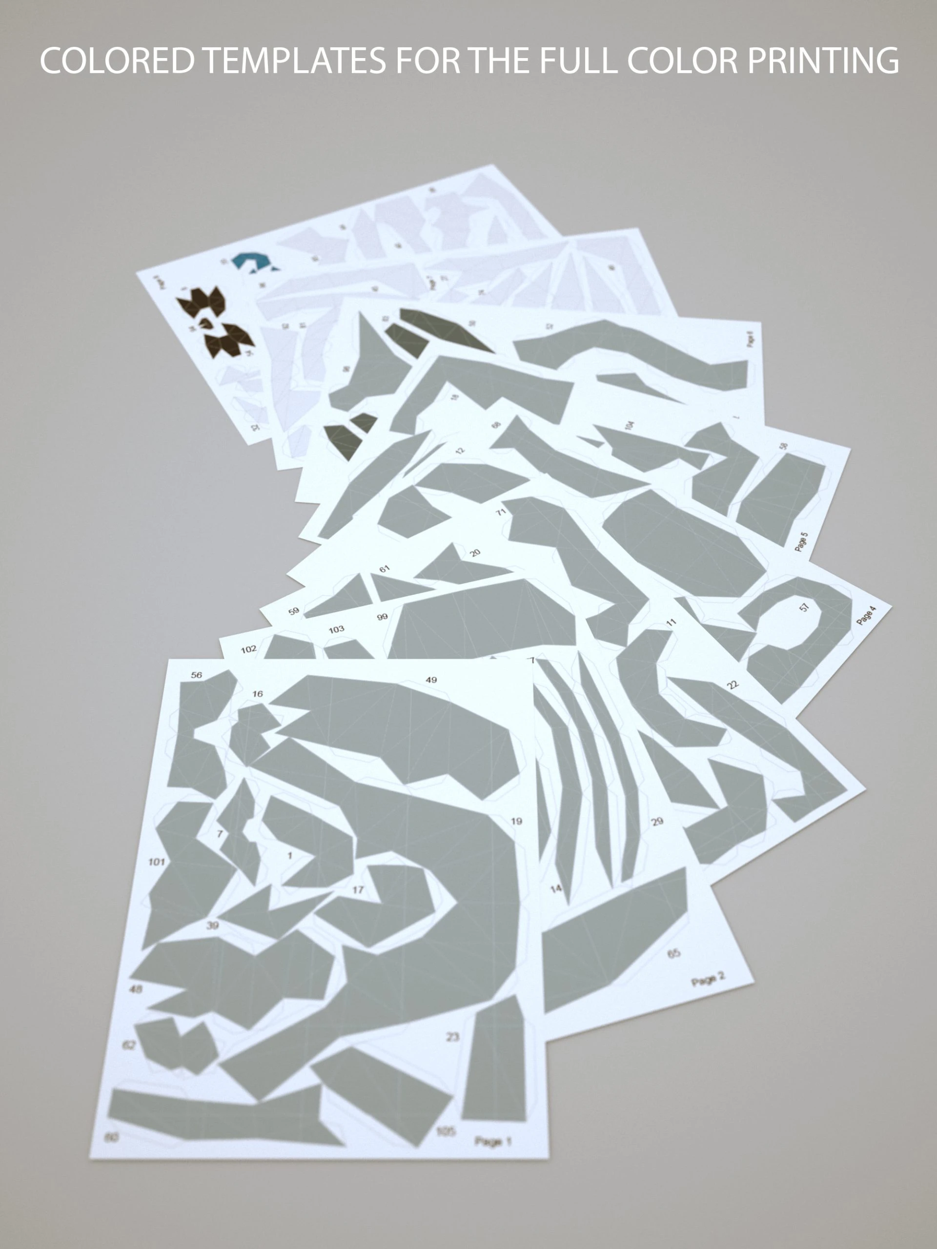 DIY 3d papercraft Pokemon Eevee Shiny PDF Templates Low Poly ...