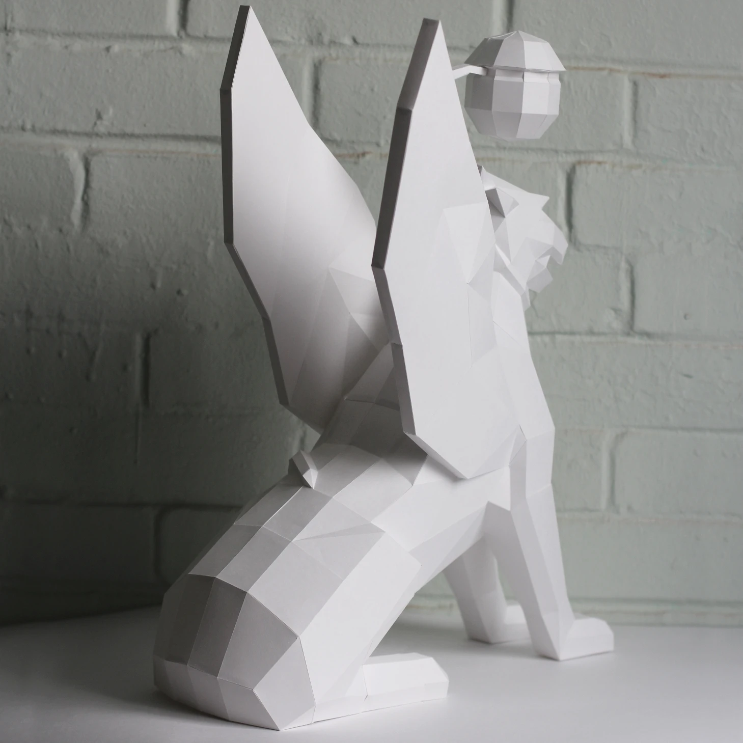 Gryphon From St. Petersburg Papercraft, Pdf, Gurko, 3D Origami, Paper ...