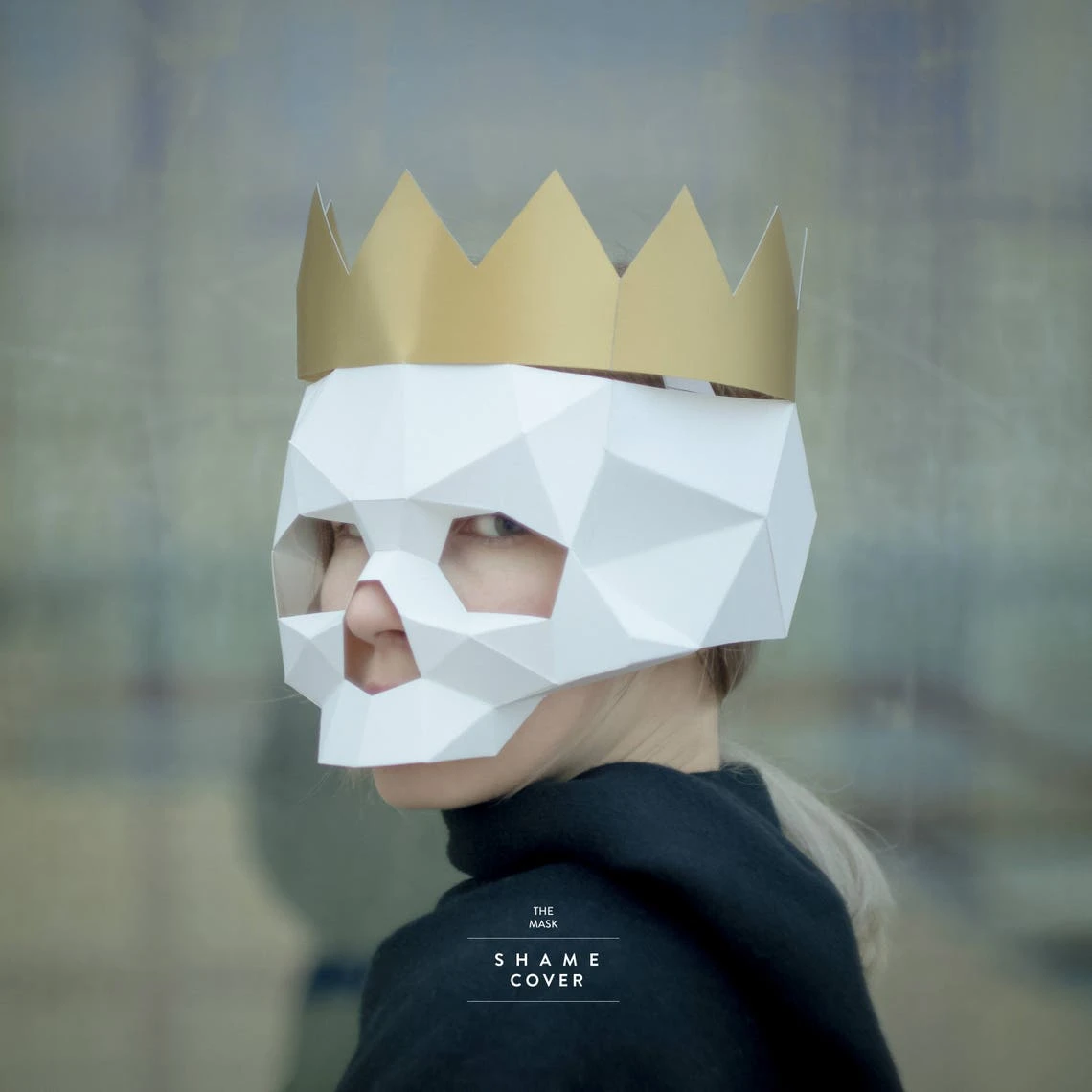 King Skull Mask,3D mask,Face,PDF,Pattern masks,Polygon DIY Paper Mask ...