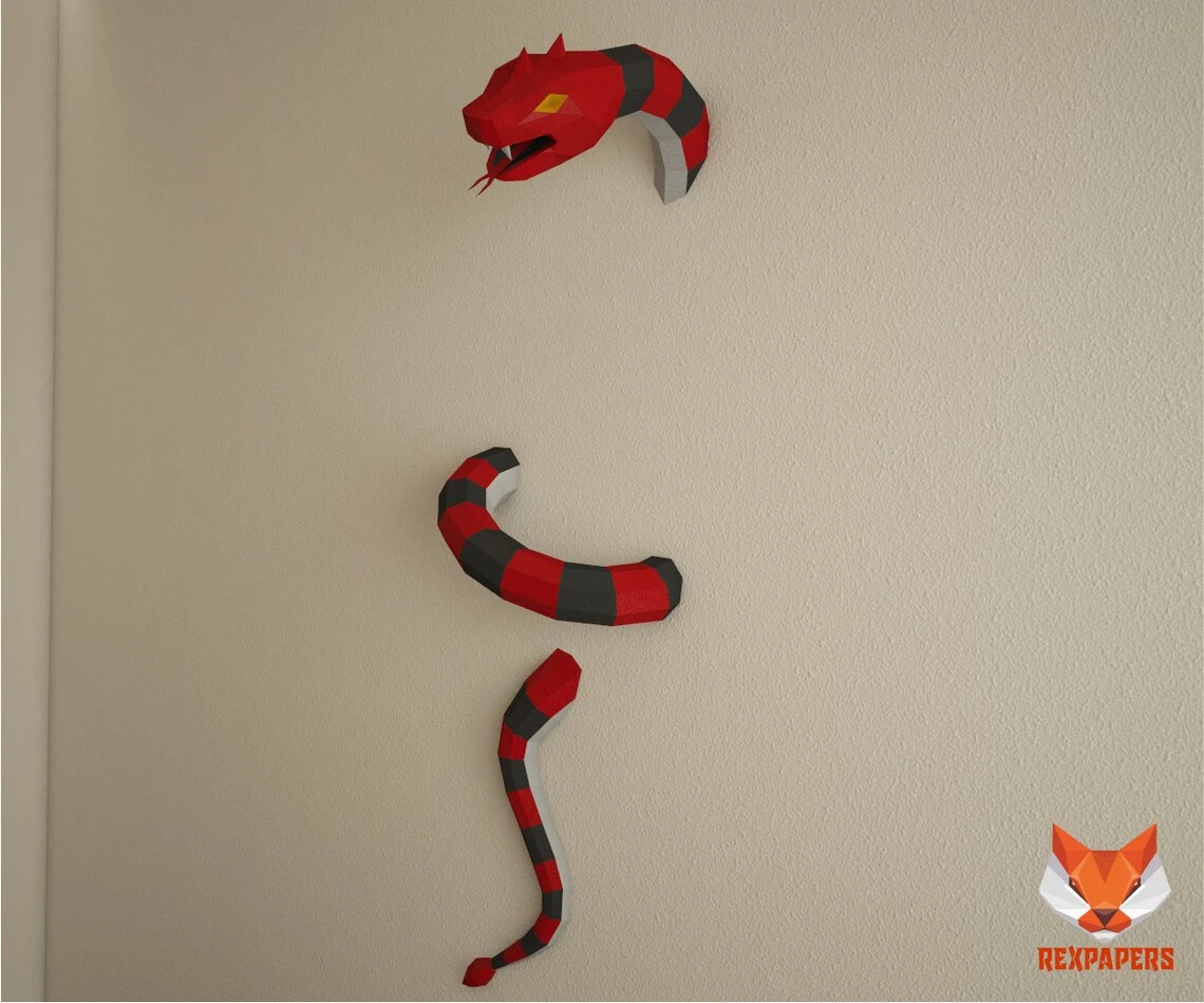 Devil Demon Papercraft, PDF Template, DIY 3d Model, FanArt, Paper ...