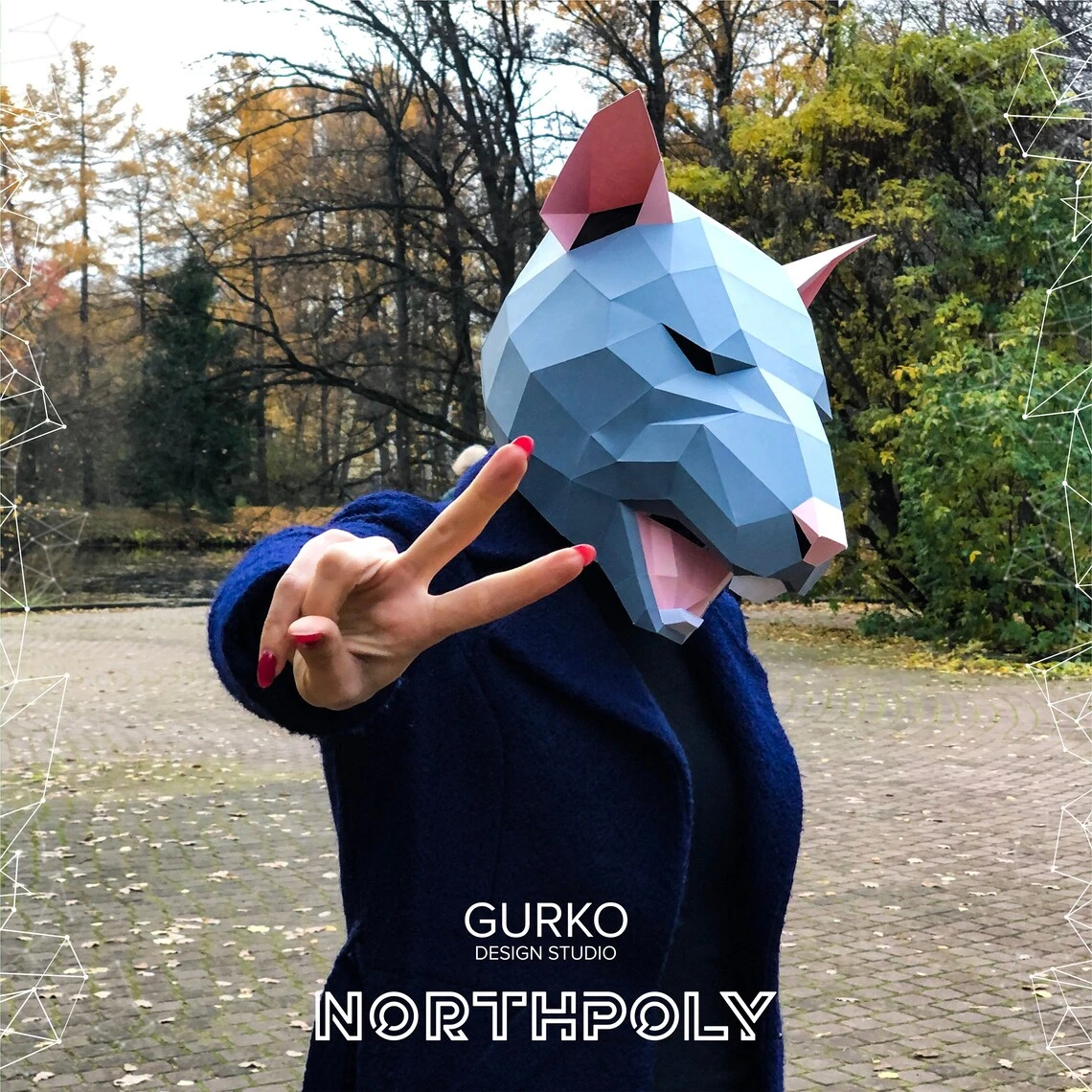 Evil Rat Mask Papercraft, Mouse, Pdf, Gurko, Pepakura, Template, 3D ...