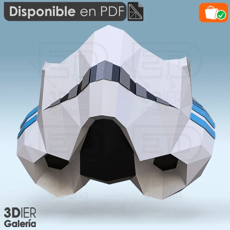 StormTroopers Mask PDF Papercraft Templates, Paper Art and Craft for ...