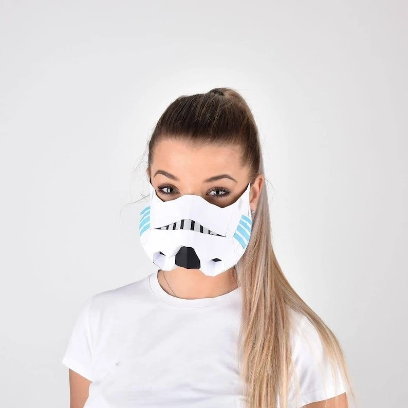 StormTroopers Mask PDF Papercraft Templates, Paper Art and Craft for ...