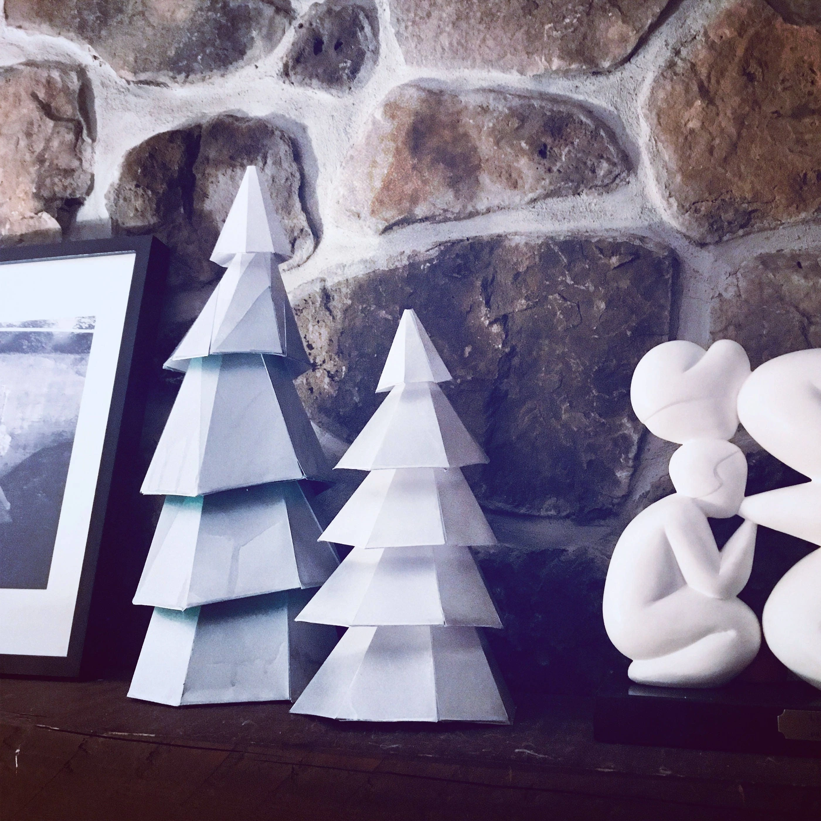 Christmas Sapin 3d papercraft. You get PDF digital file template and ...
