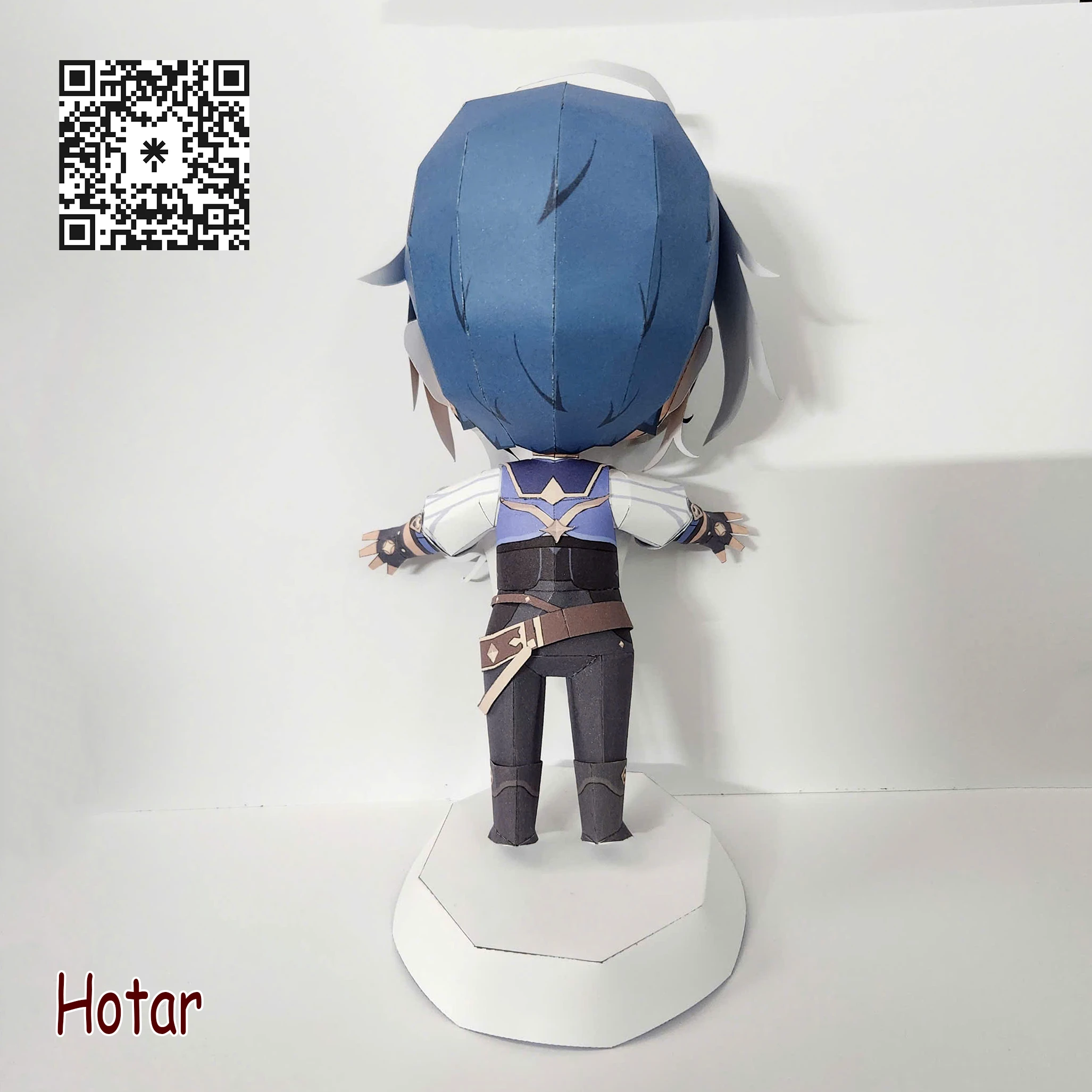 [Genshin Impact] Kaeya chibi papercraft