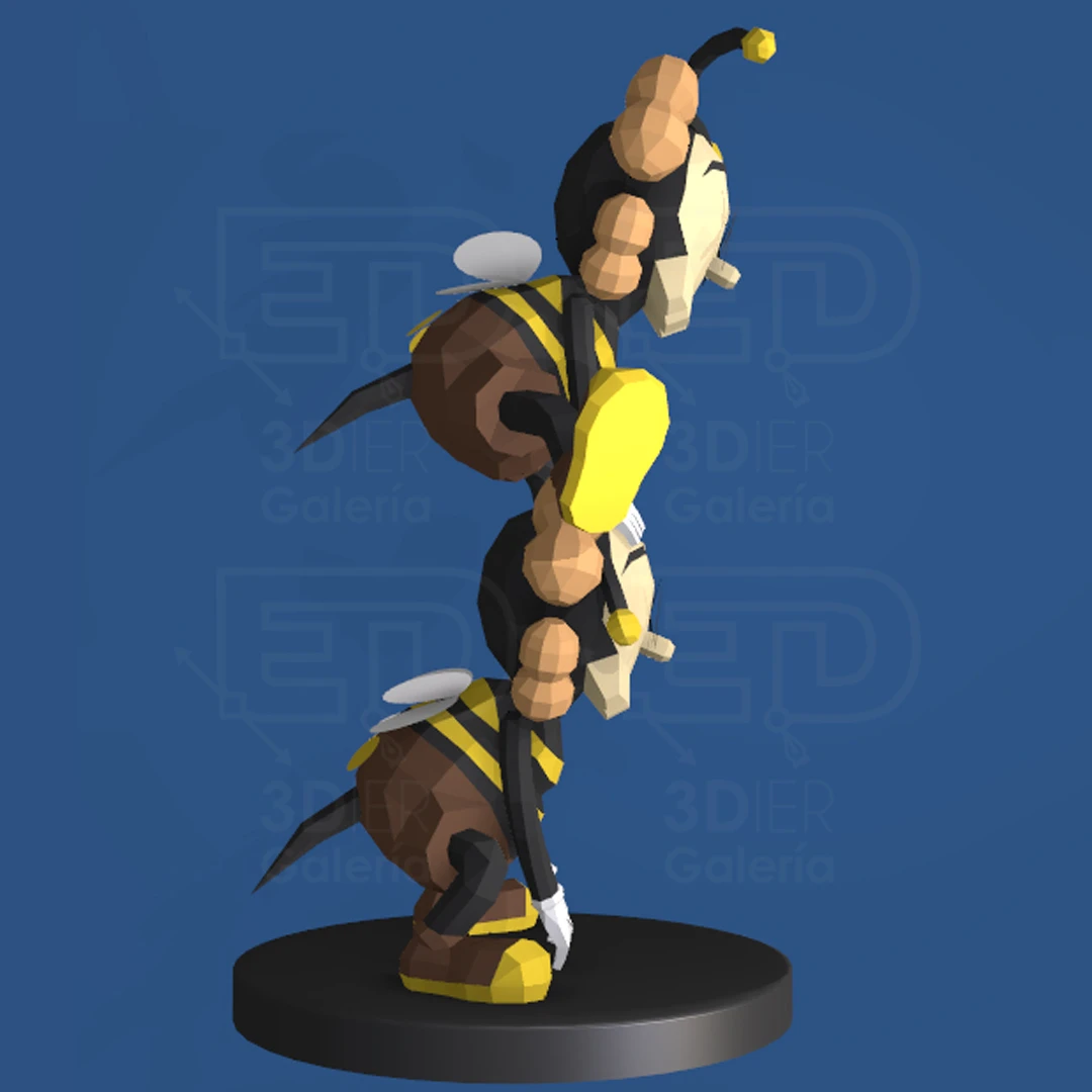 Kaws Bees, Kaws Abejas PDF Papercraft Templates, Paper Art and Craft ...