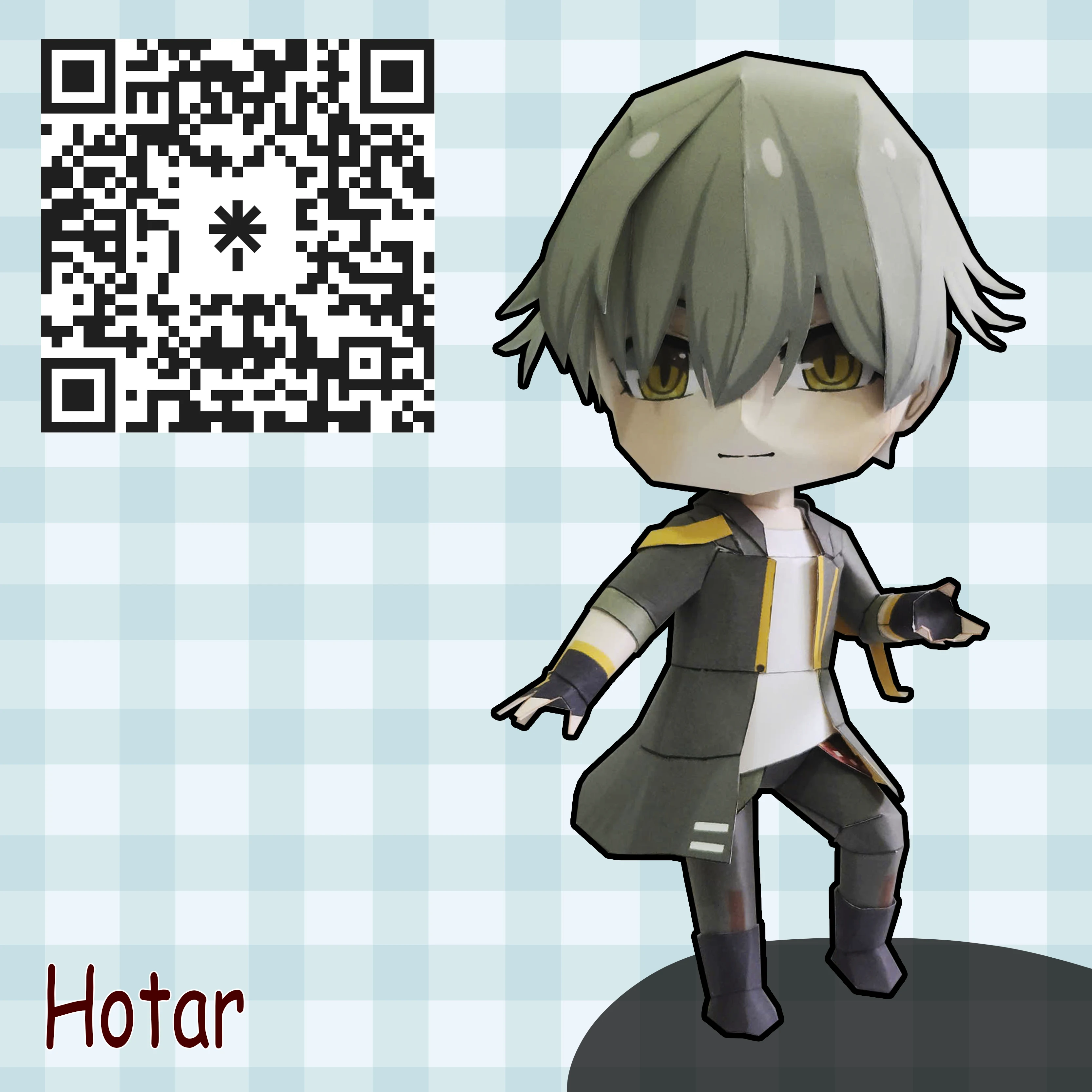 [Honkai Star Rail] Caelus Chibi Papercraft